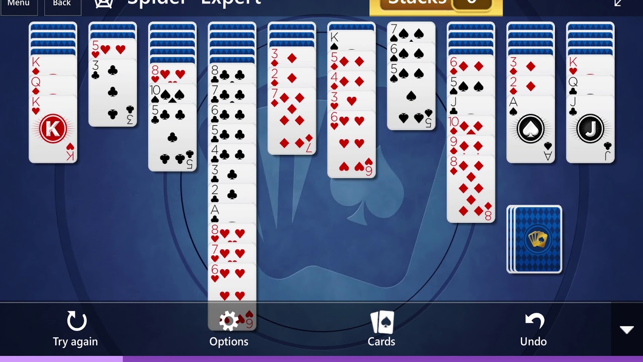 Microsoft Solitaire Collection: Spider - Expert - January 16, 2015 ...