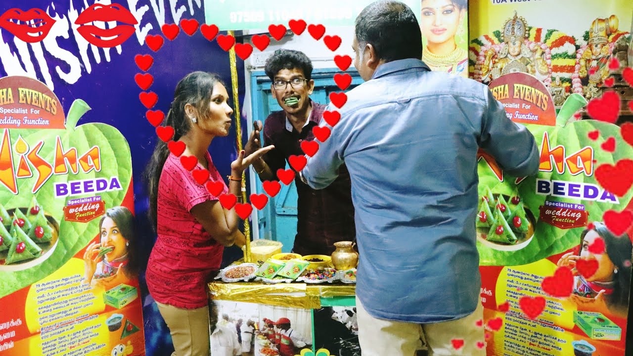 Romance Prank | Tamil Prank |Beeda Shop Prank | Nisha Beeda | Orange ...