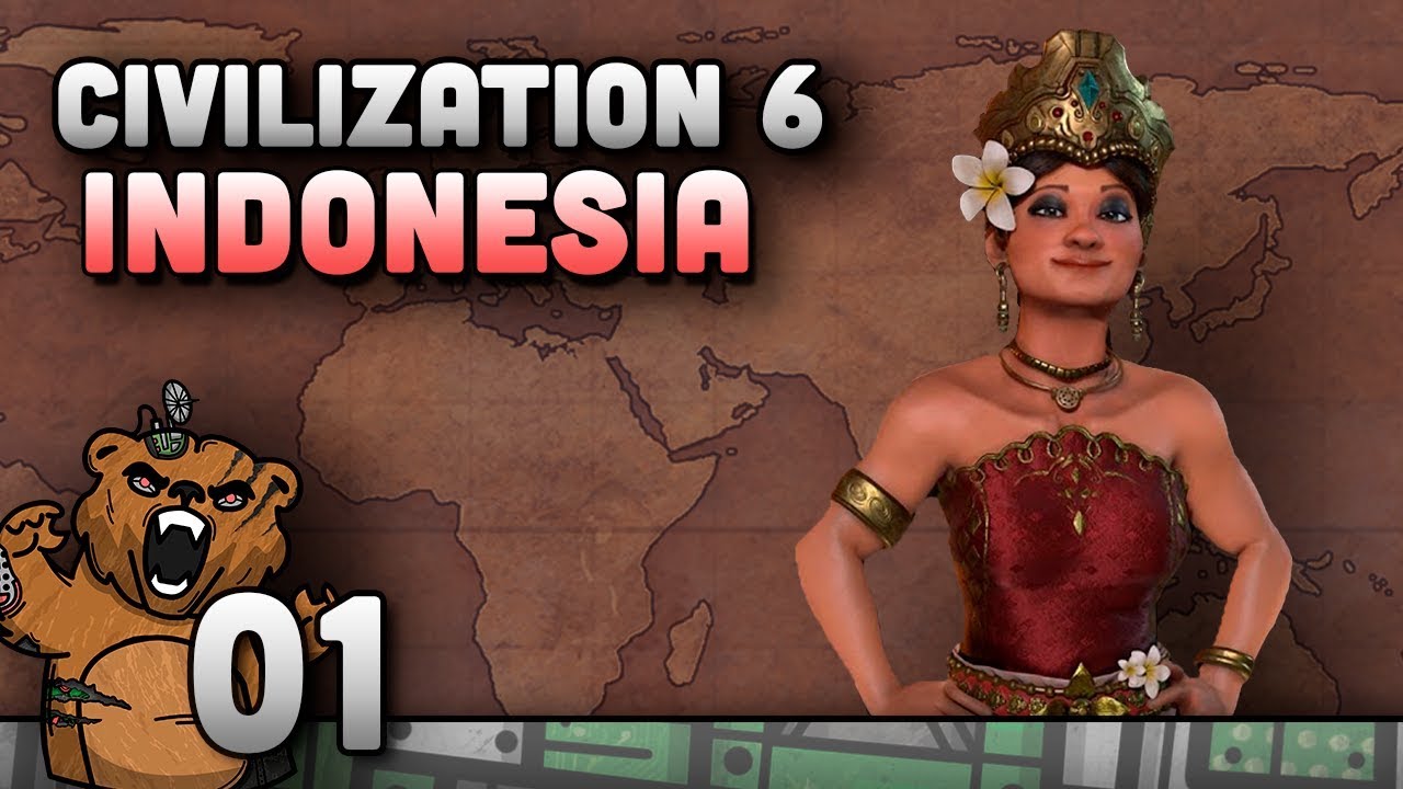 Civilization 6 | Indonesia #01 - Gameplay Português PT-BR - YouTube