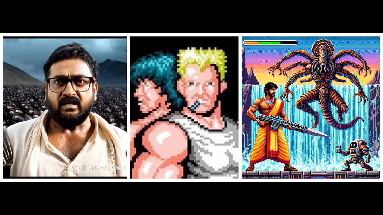 contra Tamil movie made Artificial intelligence video game pan Indian ...