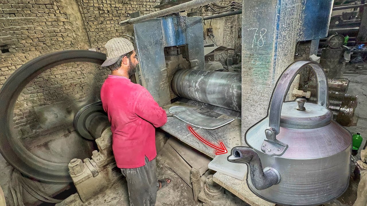 Amazing Process of Making Quality Kettle | Factory Mass Production ...