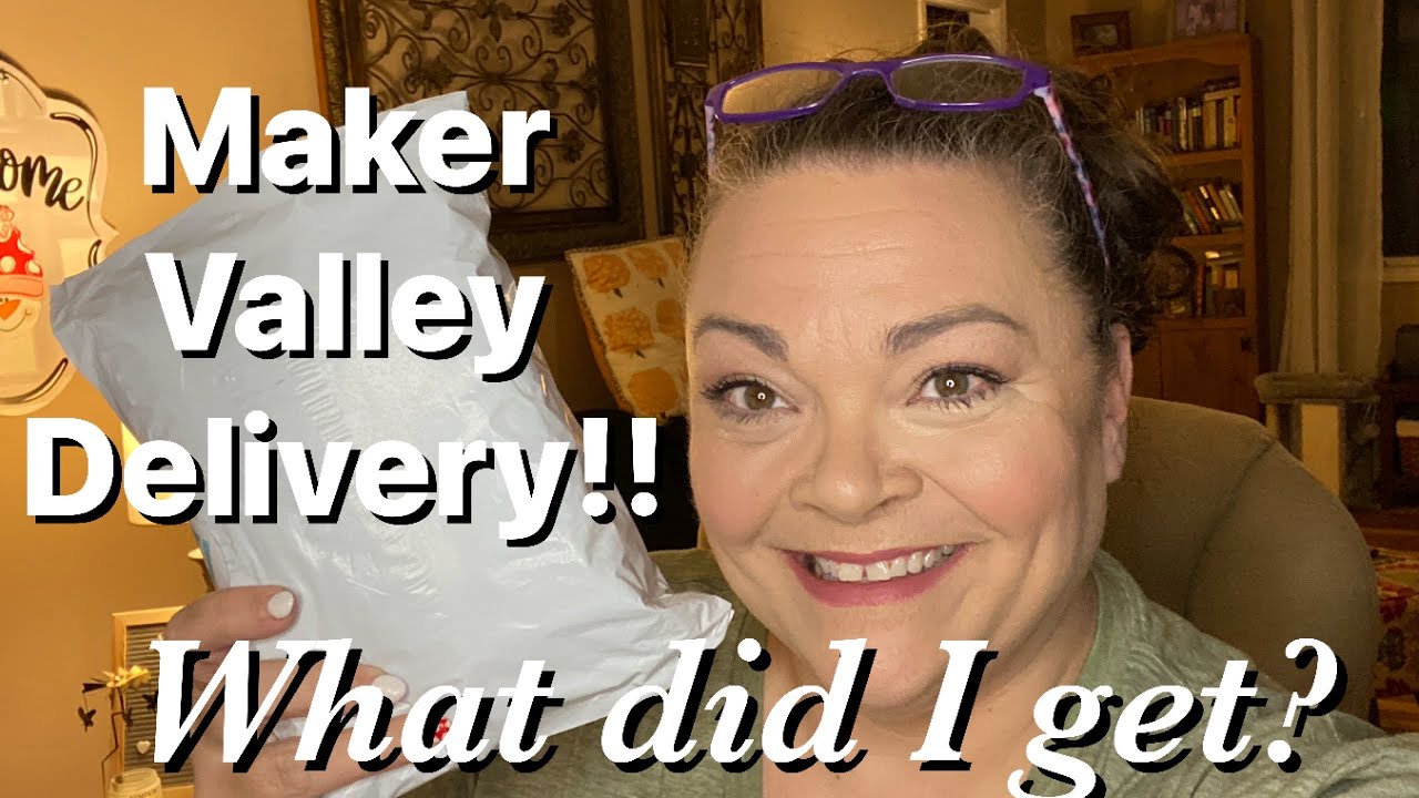 Maker Valley Quilty Delivery!! What did I get?! - YouTube