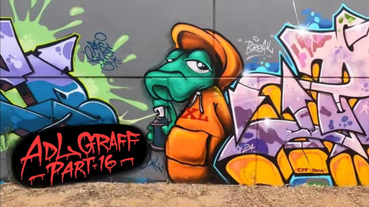 Adelaide Graffiti and Hip Hop Collection Pt.16 - YouTube