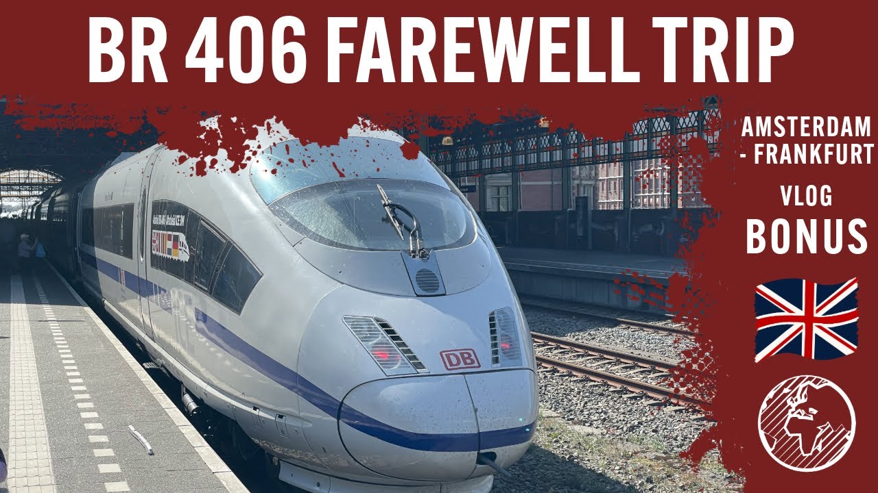 The ICE 3M / BR 406 Farewell Trip | Bonusvlog - YouTube