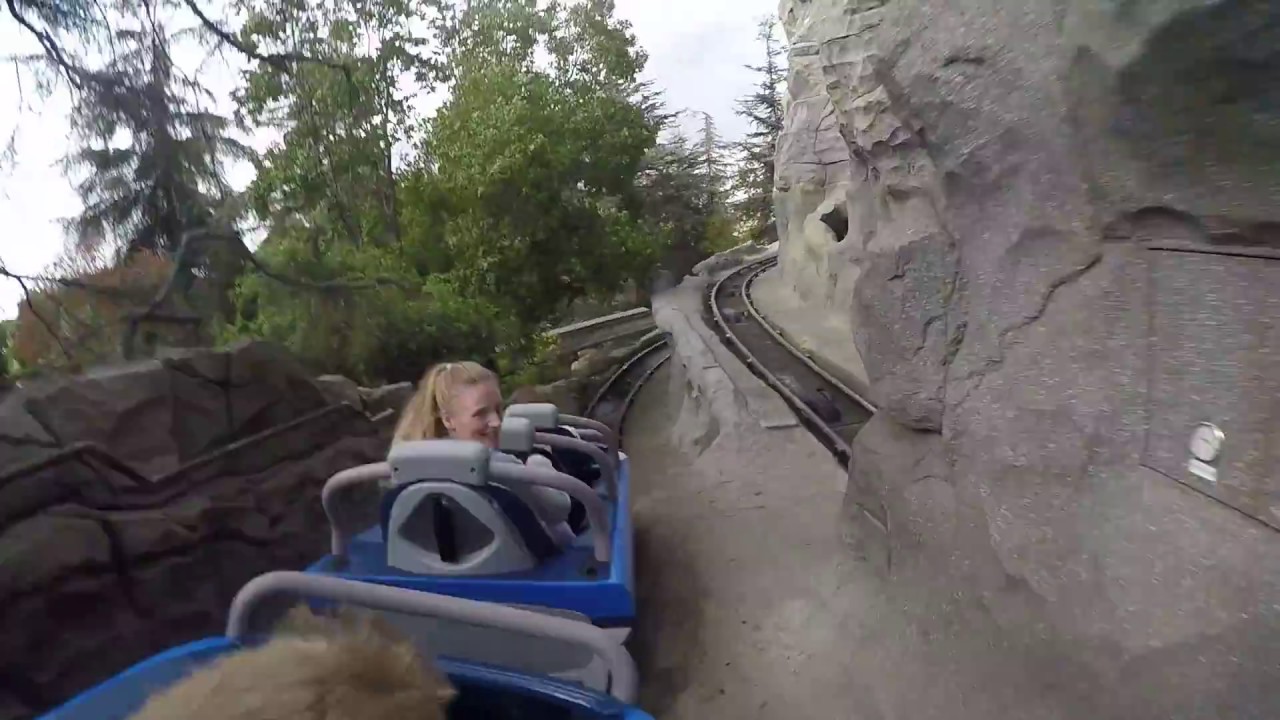 Disneyland Matterhorn Bobsleds - December 2016 - YouTube