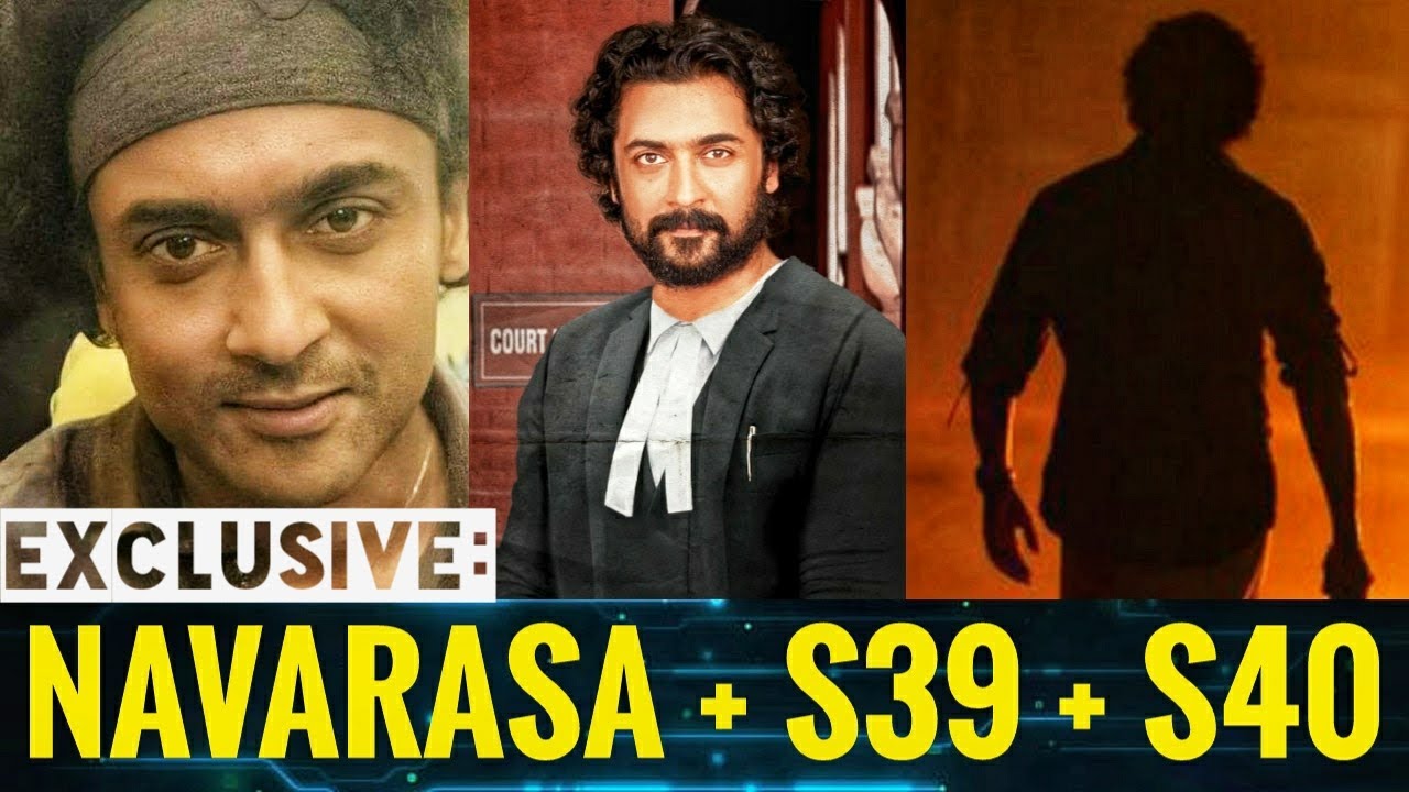Exclusive : Navasara Title & Suriya 39,40 Shooting Update | Molaga ...
