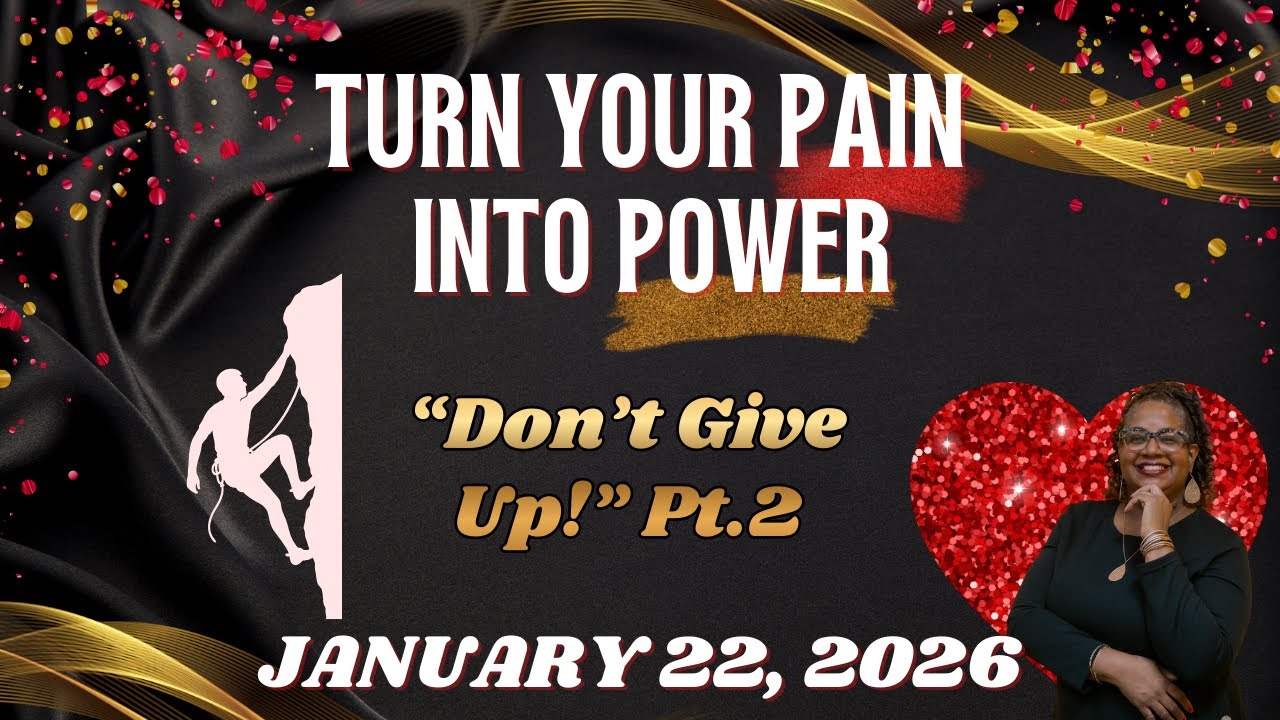 TYPIP 1/22/26 “Don’t give up!” Part 2 Pastor Tomika Carter - YouTube
