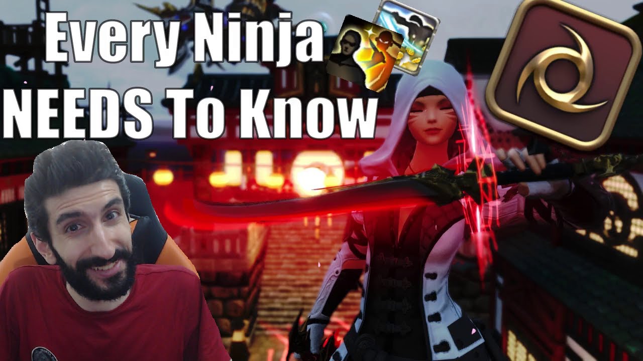 FFXIV - Ninja ADVANCED Tips That You NEED To Know - YouTube