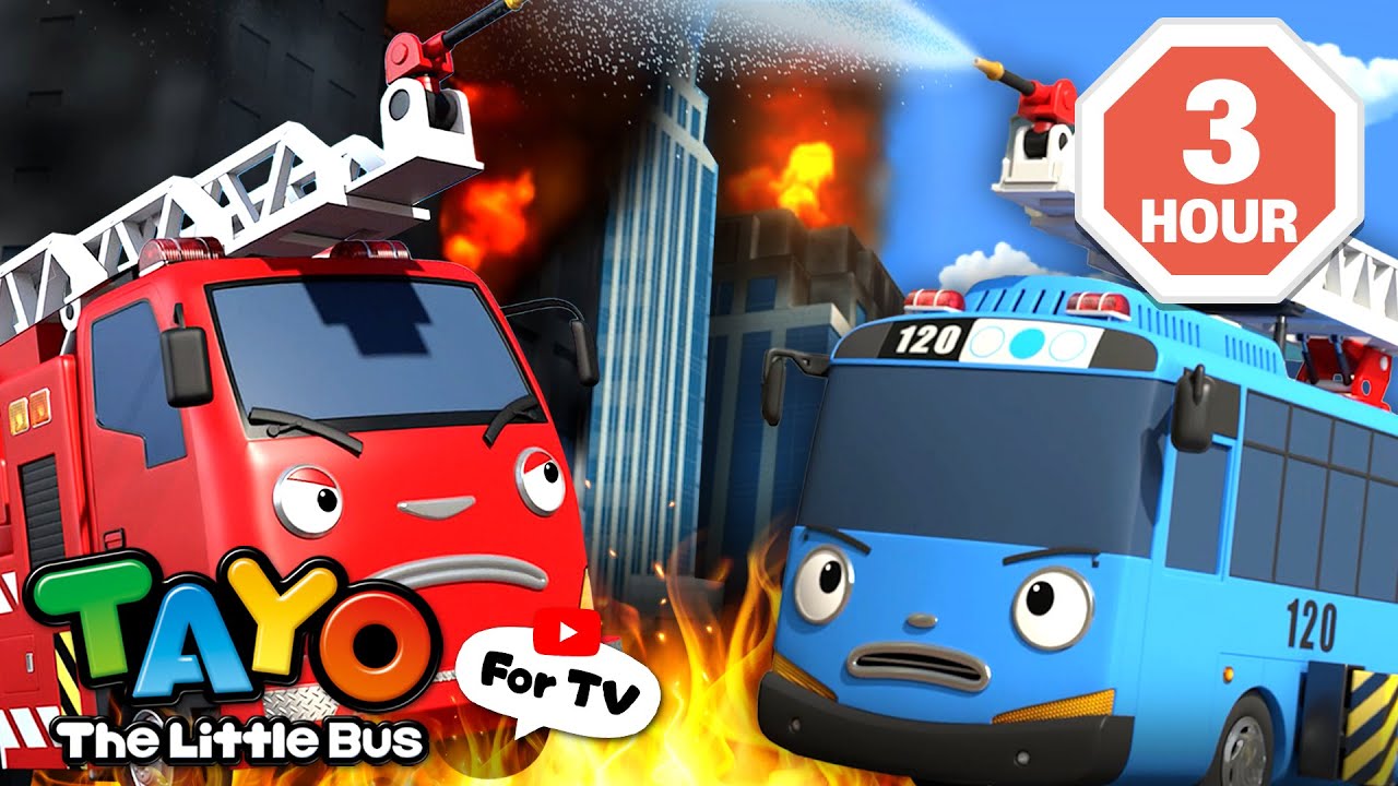 Fire Alert! Fire Alert! Put Out the Flames and Save Lives! | Tayo ...