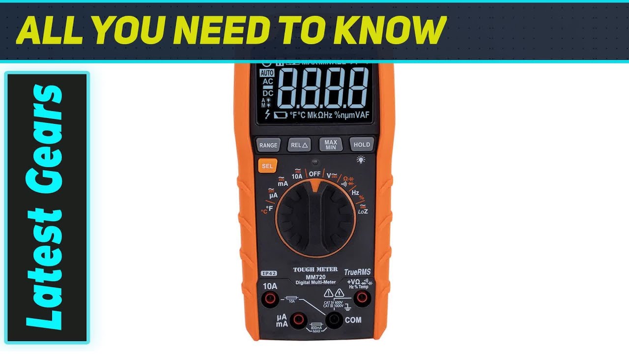Klein Tools MM720: The Ultimate Multimeter - YouTube