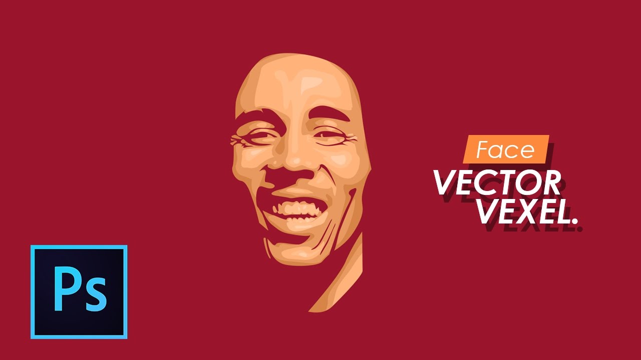 How to design Simple vector vexel - Tutorial photoshop bahasa indonesia ...