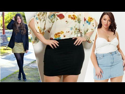 Minifaldas elegantes y de moda. - Gorditas Elegantes/Minifaldas 2020 Elegantes y en Moda de gorditas