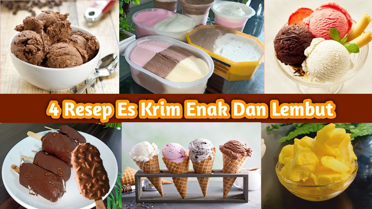 Tinggal Pilih Resep Es Krim Yang Kamu Suka - 4 Resep Es Krim Enak ...