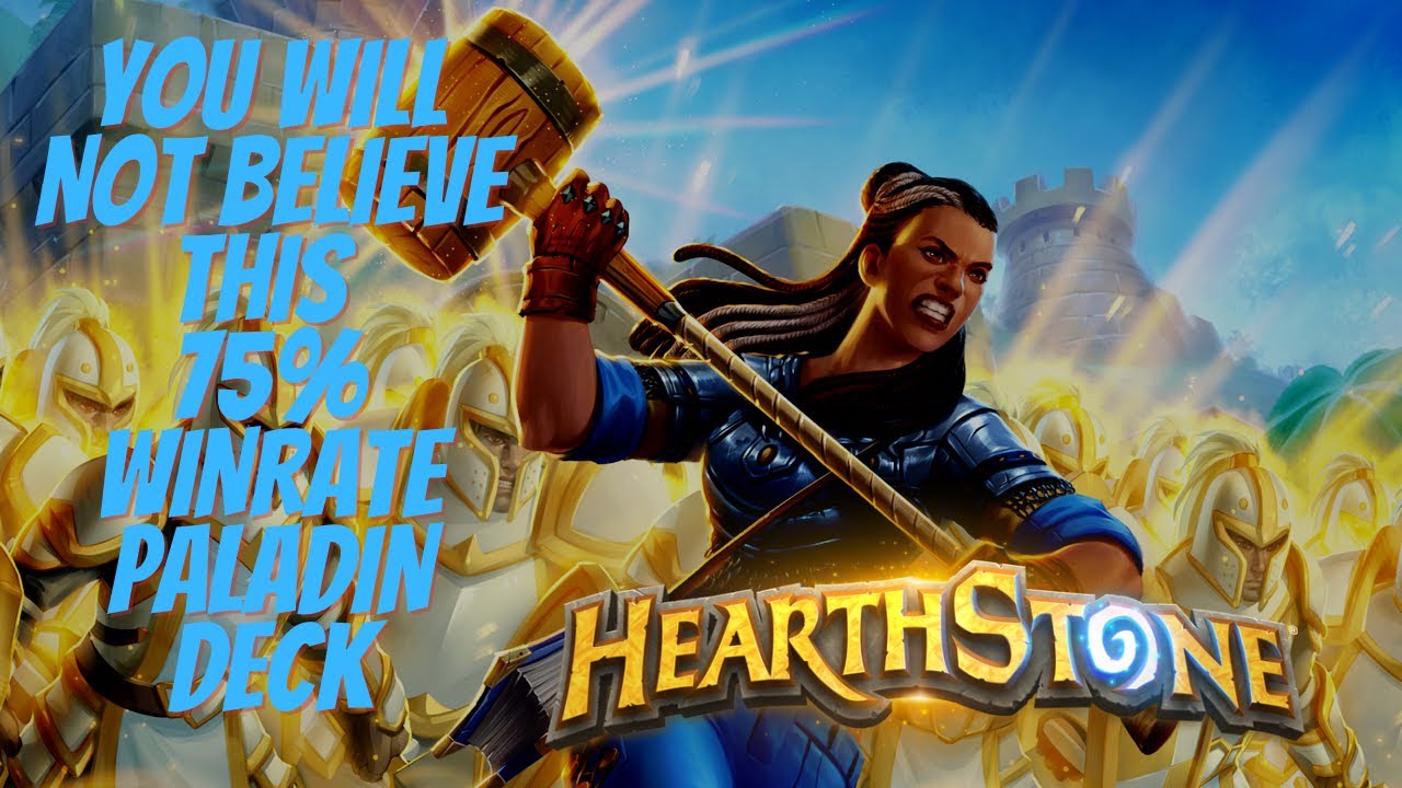 Wild Paladin 75% winrate deck! | Hearthstone - Murder at Castle Nathria ...