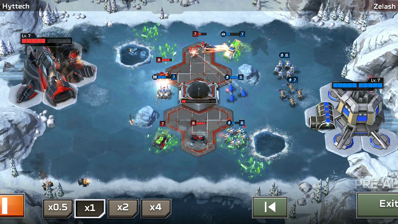 CNC Rivals - Down the Middle, NOD VS GDI - YouTube