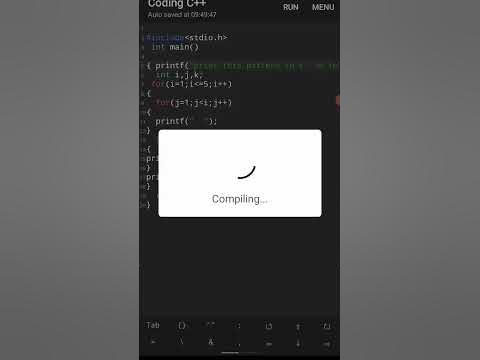 ||program to print this star pattern in c#coding #code please subscribe ...