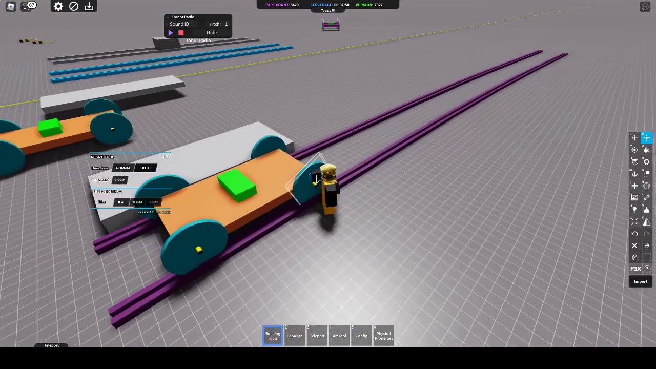 rail line how to roblox 2 - YouTube