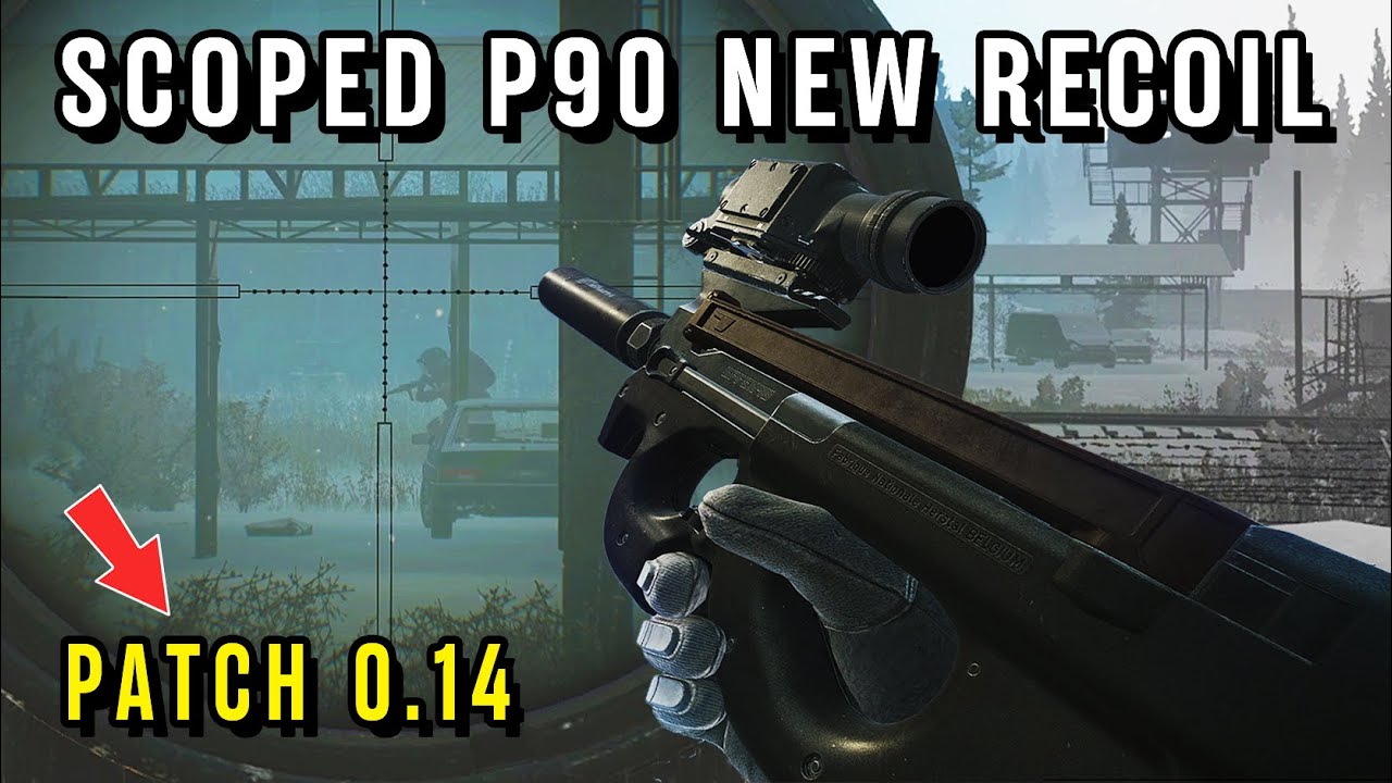 New Recoil Scoped P90 is Laser Beam - Patch 0.14 - YouTube