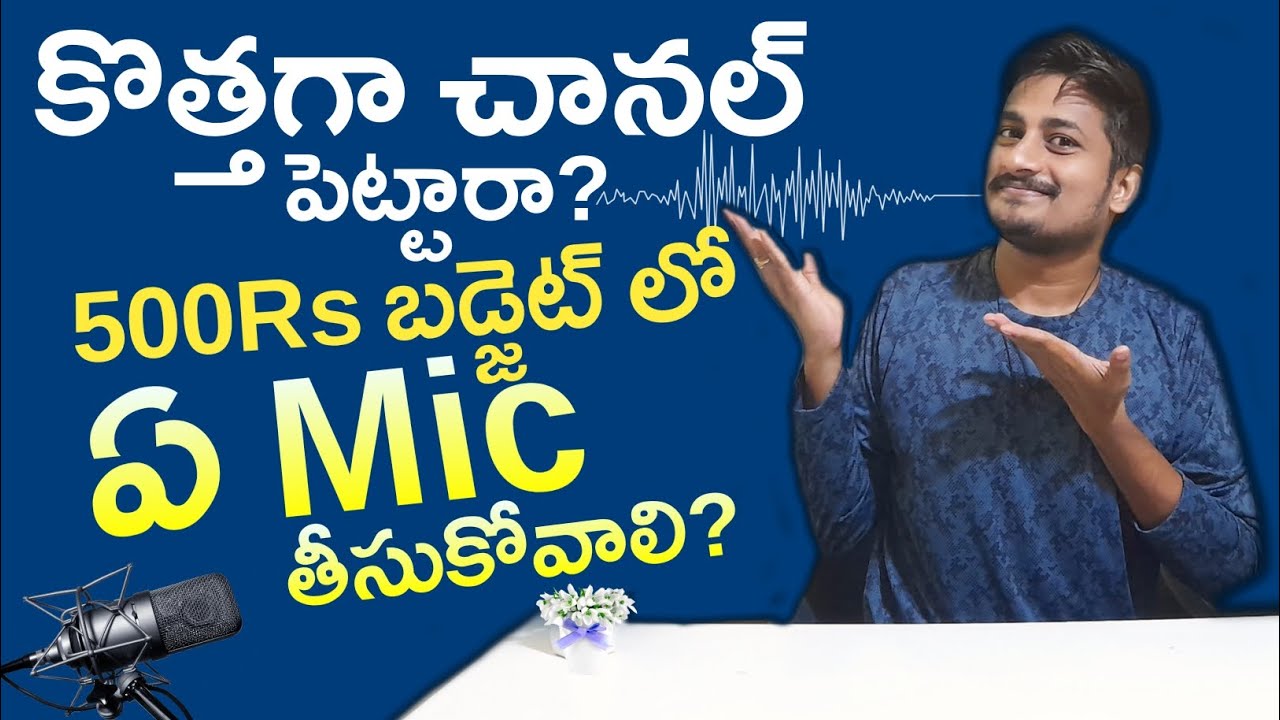 Best Budget Mic for Youtube:Cheap and Microphone for Youtube Videos in ...