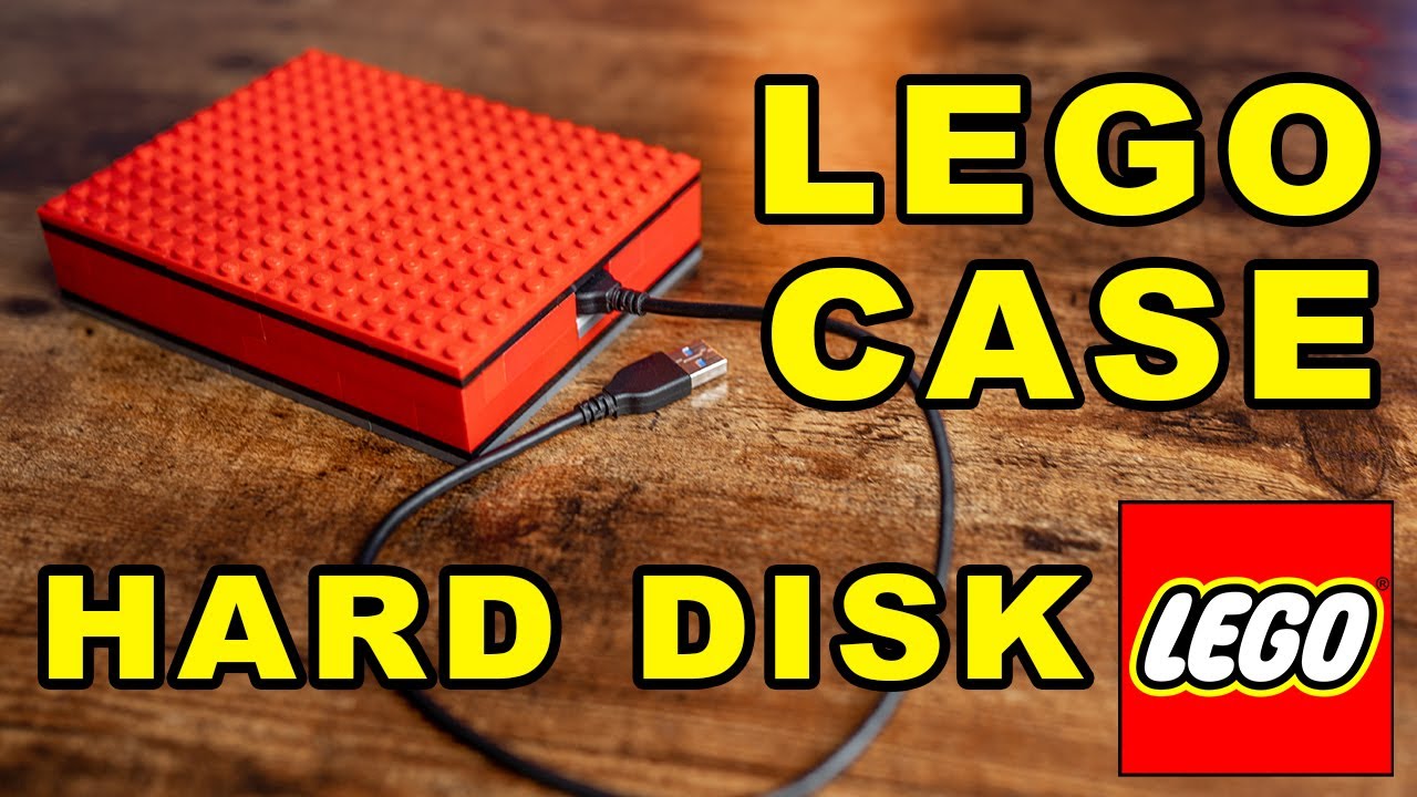 CASE LEGO PER HARD DISK totalmente personalizzato - YouTube