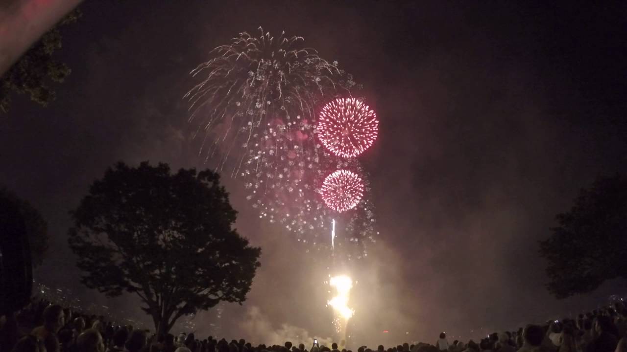 Boston 2016 - Independence day fireworks - YouTube
