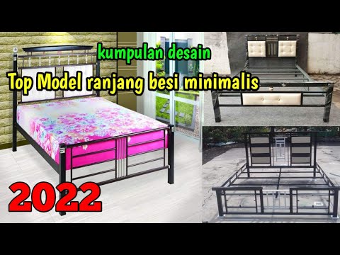 KUMPULAN TOP MODEL RANJANG BESI MINIMALIS 2022 || IRON BED