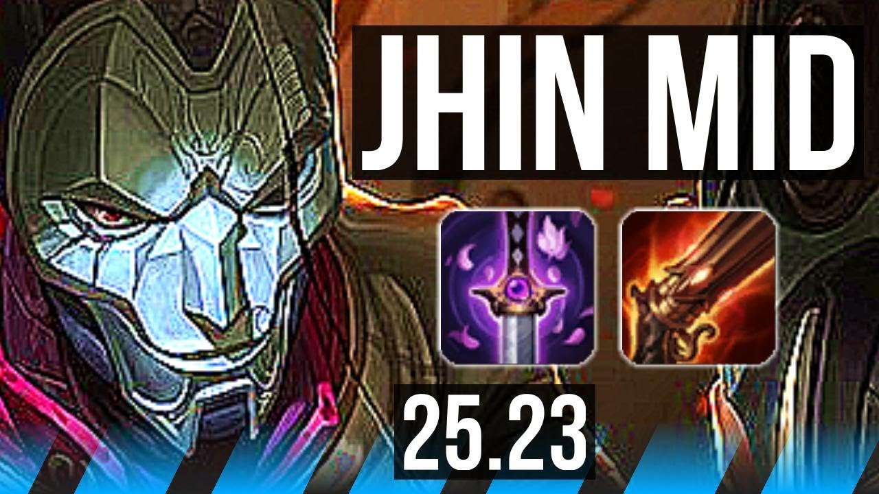 JHIN vs AHRI (MID) | 9/3/7 | EUW Challenger | 25.23 - YouTube