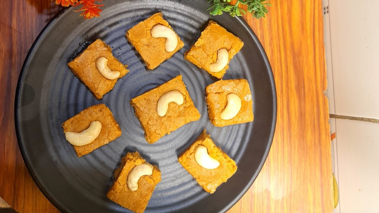 Authentic Chana Dal Burfi receipe || How to make Besan Burfi ||Besan ...
