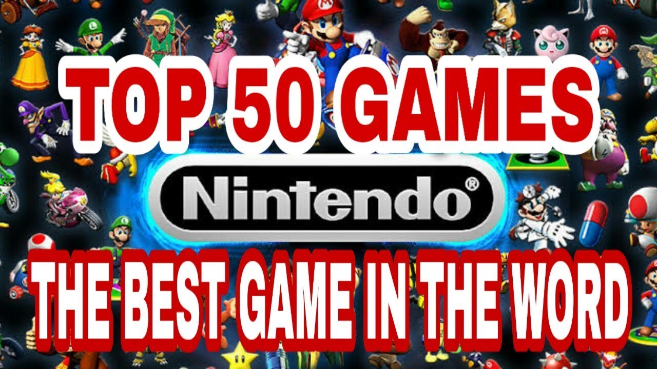 TOP 50 NINTENDO GAME (GAME JADUL) TERBAIK SEPANJANG MASA - YouTube