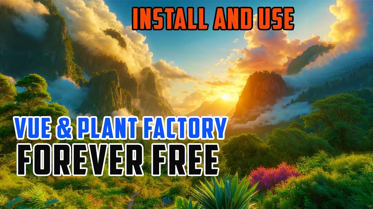 Top 3D Environment Tool Now Free Forever! Vue and Plant Factory - YouTube