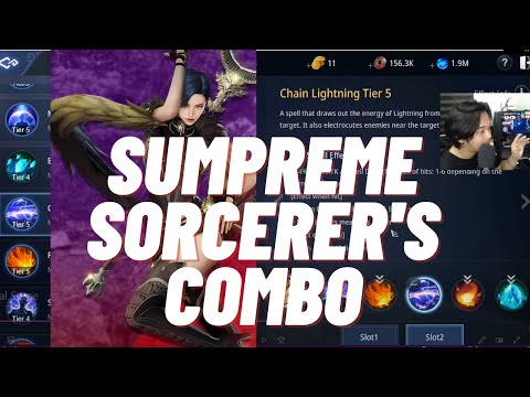 MIR4 SORCERER GUIDE "BEST SKILL COMBO" EXPLAINED (TAGALOG) #WEMIX # ...
