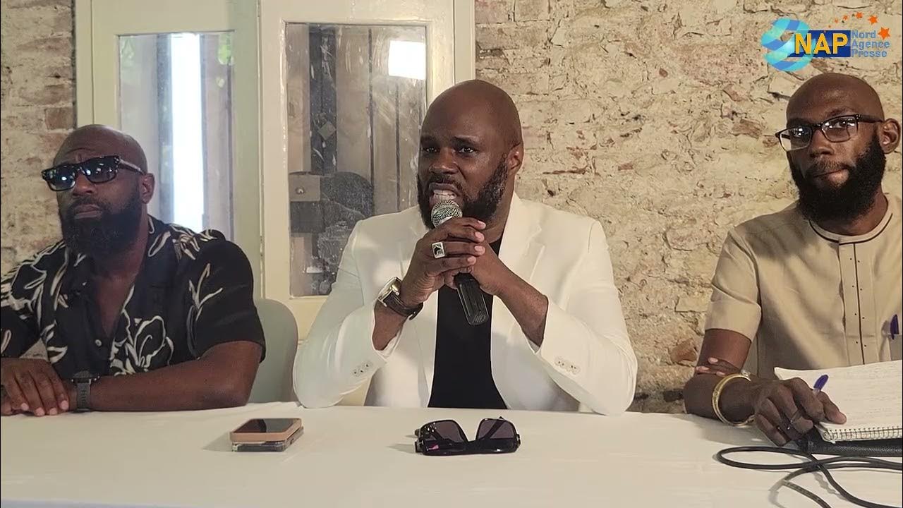 Kemi Seba pa mete dlo nan bouch li poul esplike nan mikwo la presse kiyes ki lenmi pep Ayisyen ...