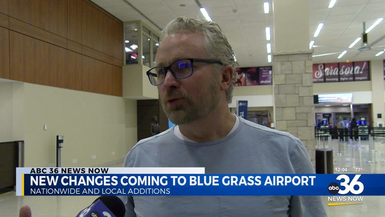 Walker Simmons on new changes at Bluegrass Airport - YouTube