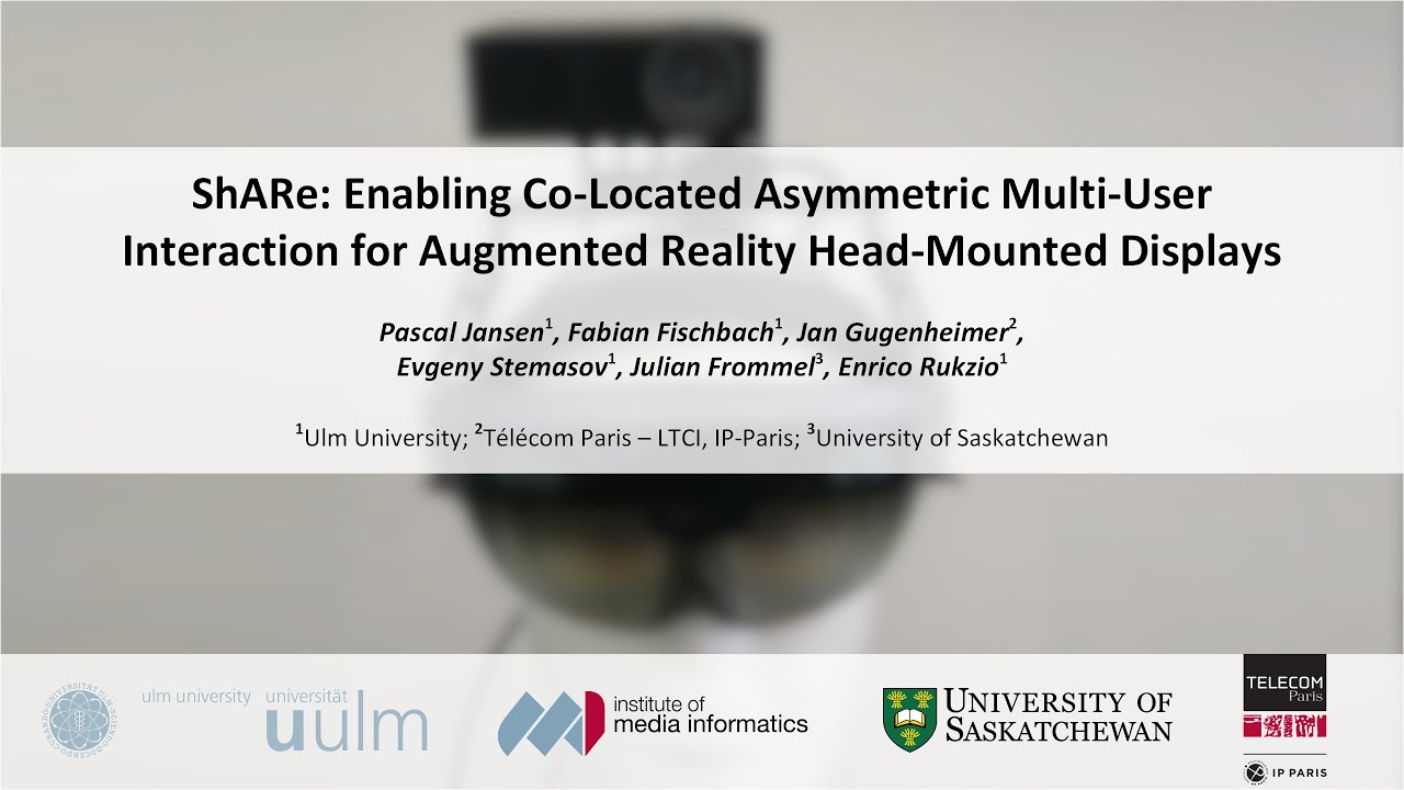 ShARe - UIST 2020 - YouTube