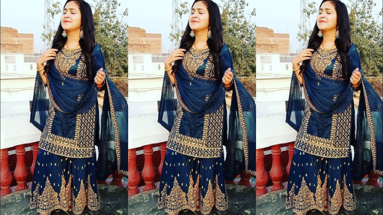 garara style dress || gharara designs 2022 || gharara ka new design ...