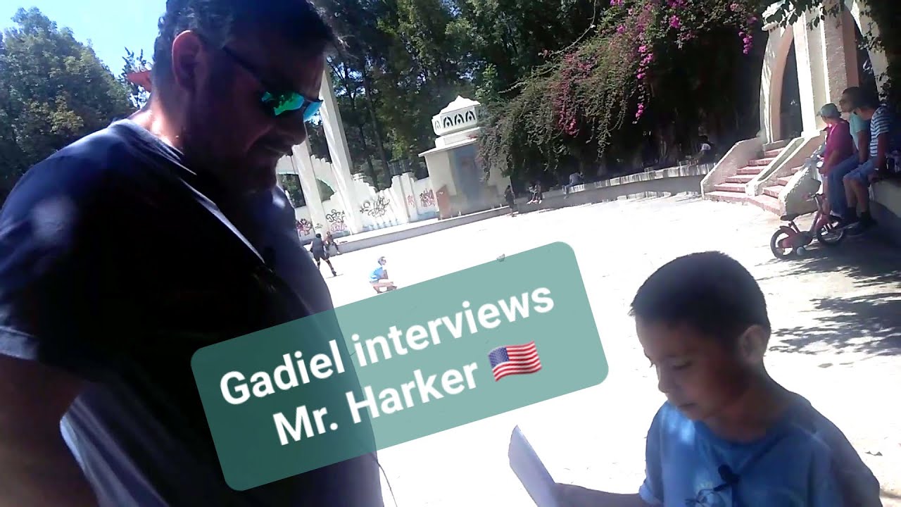 Gadiel (3°A) interviews Mr. Harker 👦🏻🎤🇺🇸 - YouTube