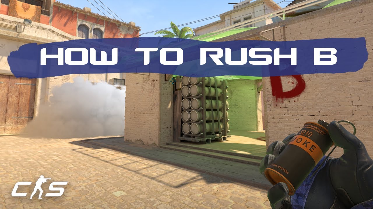 CS2 Mirage - The BEST Smokes for a B RUSH! - YouTube