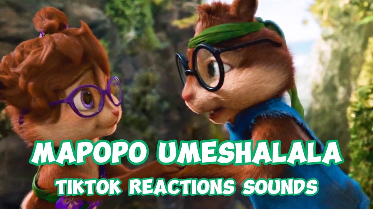 Mapopo Umeshalala Remix | Mavokali x Rayvanny | Chipmunks Tiktok cover ...