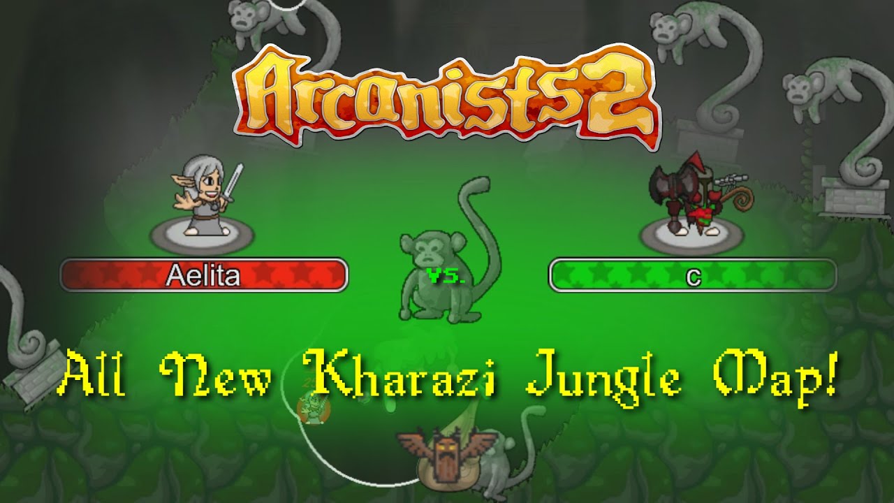 Arcanists 2! - clint vs. Aelita - New Jungle Map + Halloween Update! - YouTube