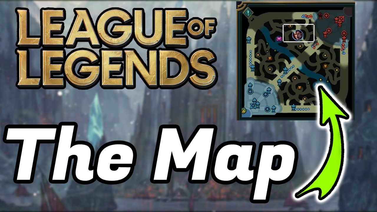 Starter Guide to League of Legends | Episode 2 The Map - YouTube