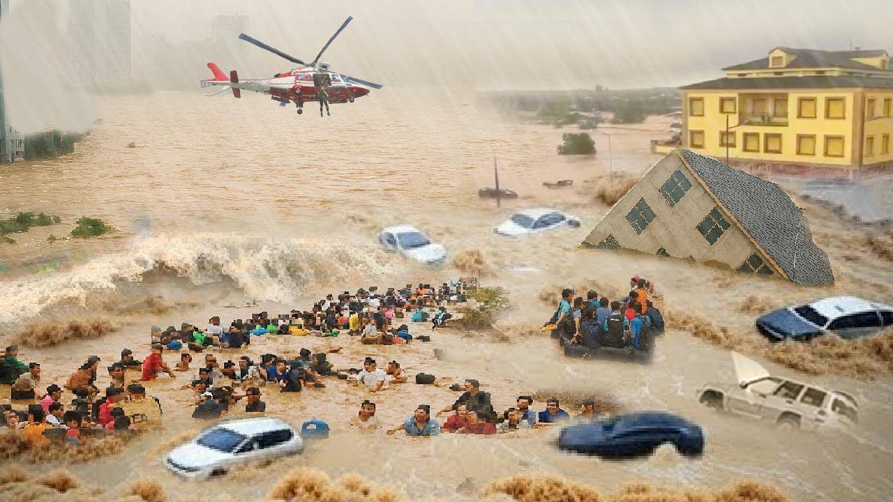 Spain COLLAPSES Under Mega Floods — Cities DROWNED, Millions TRAPPED ...