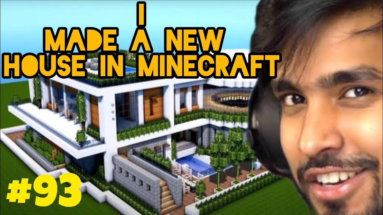 I Made a New House In Minecraft Survival Series Part-93 - YouTube