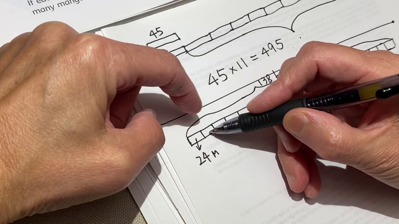 Drawing story of math word problem 02 ASMR - YouTube