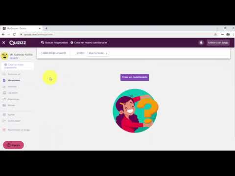 Interfaz grafica Quizizz - YouTube