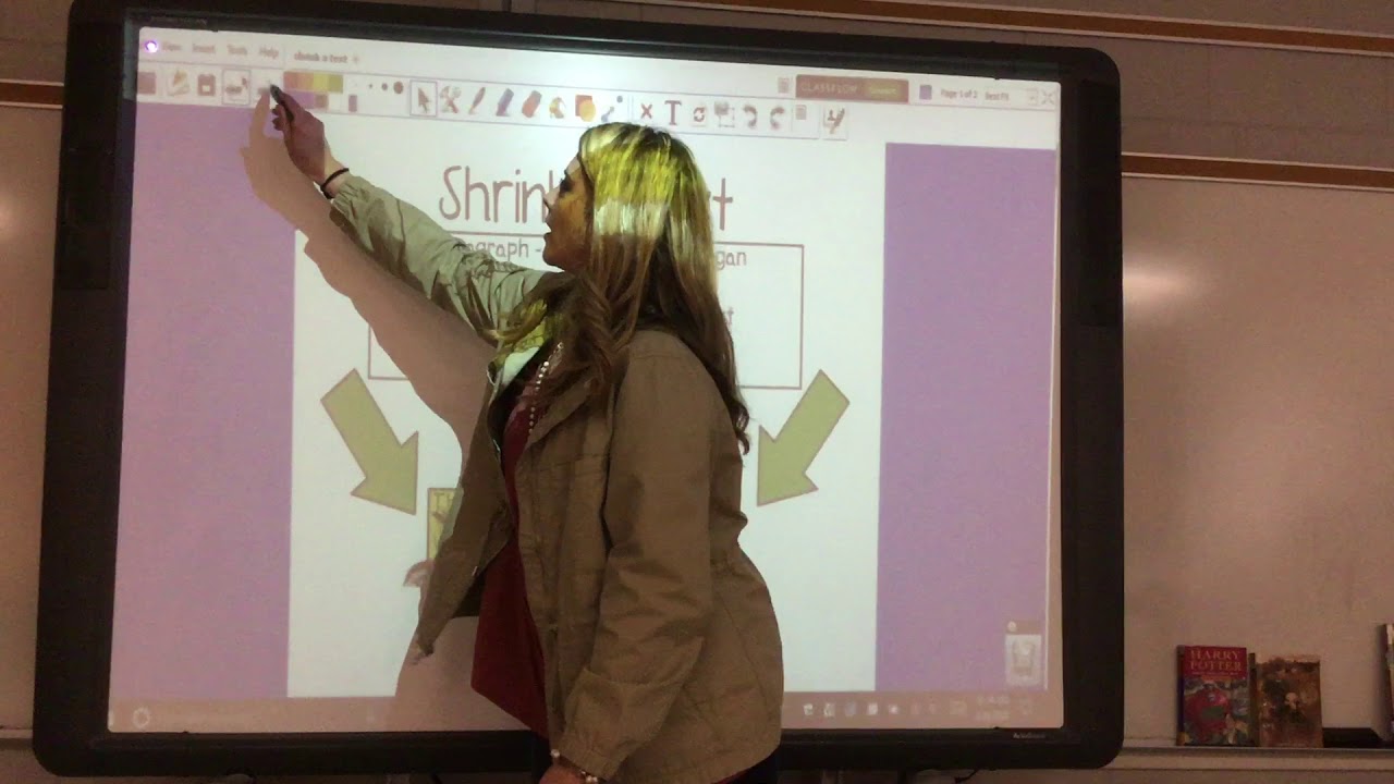 Shrinking a Text - YouTube