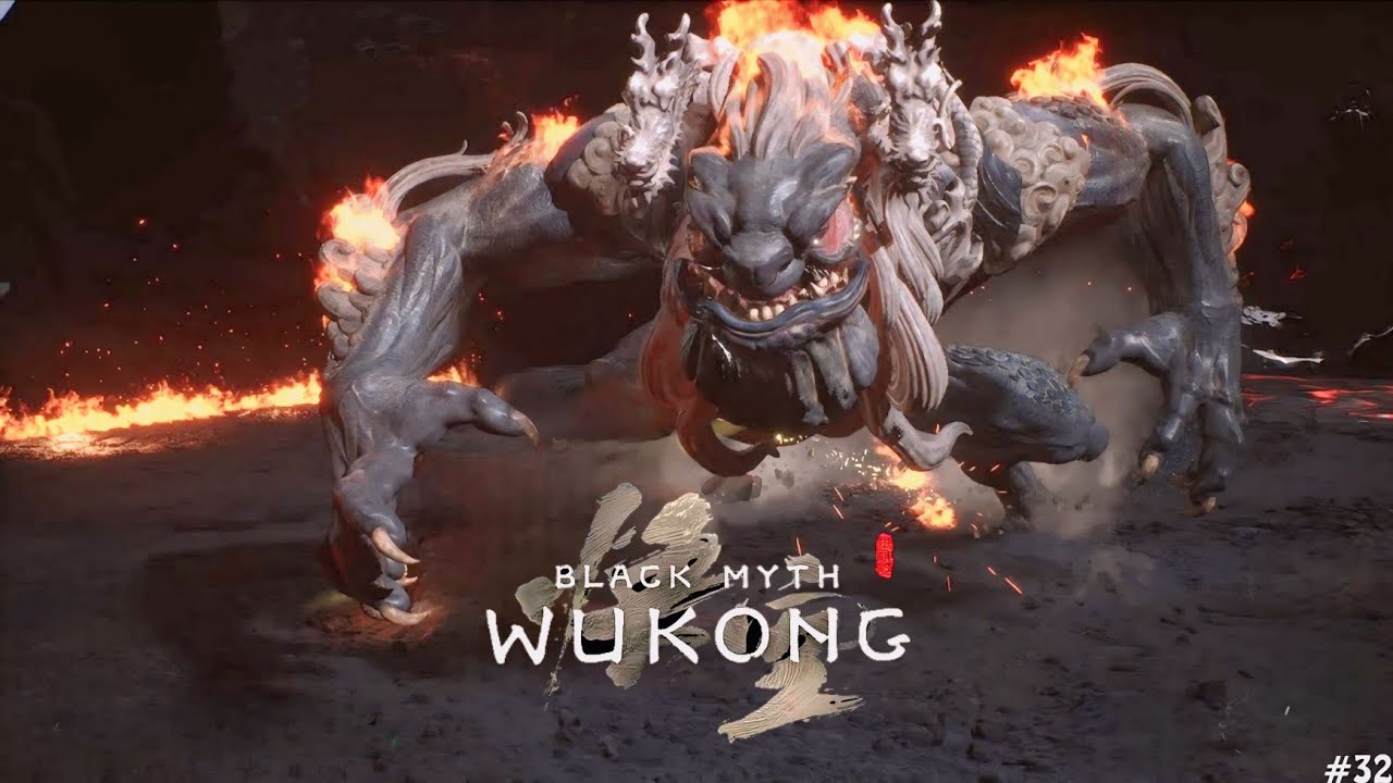 Bishui Golden-Eyed Beast Destroyed In Black Myth Wukong Gameplay #32 ...