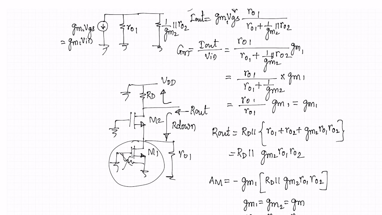 Frequency Response of Amplifier Lecture 9 - YouTube