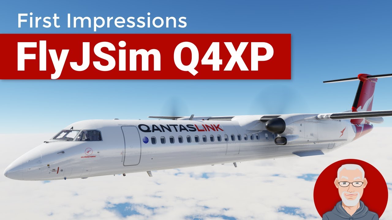 First Impressions - FlyJSim Q4XP | X-Plane 12 - YouTube