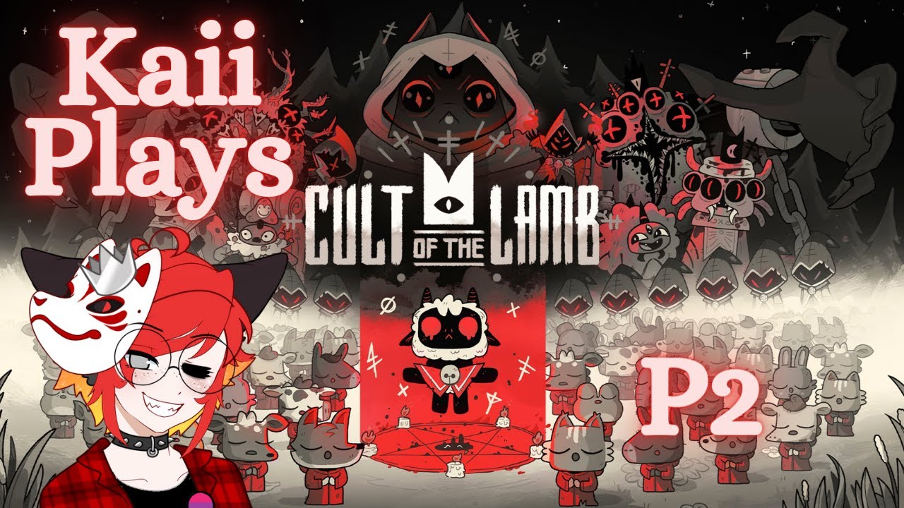 Valefar + Barbatos! [PNGTuber Plays Cult of The Lamb] [P2] - YouTube