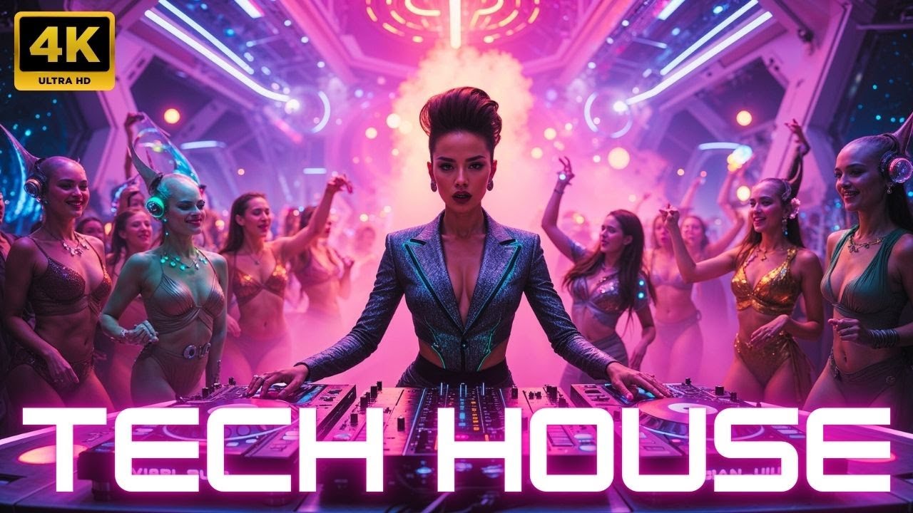 4K Tech House Party Mix - Turn It Up! - YouTube